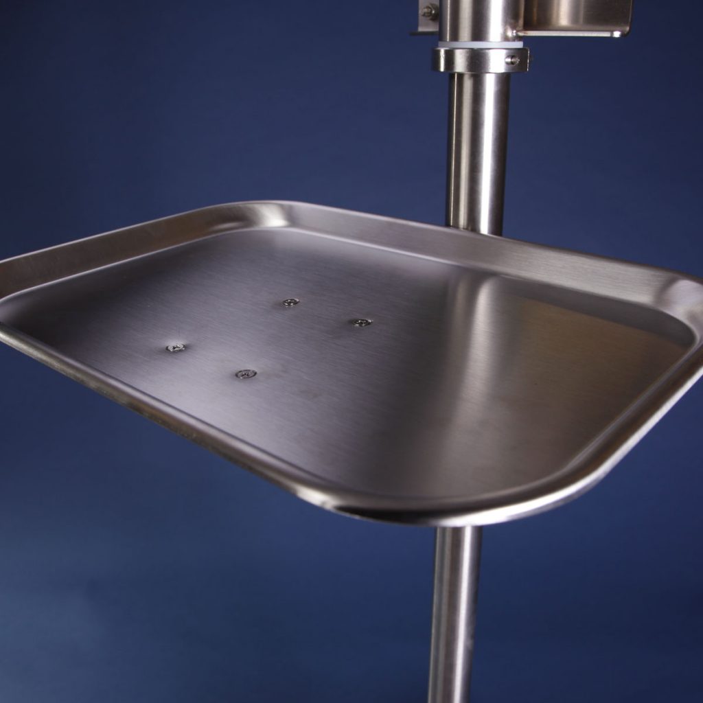 E-28000 Anesthesia Stand - Convenient, slide-on mounting