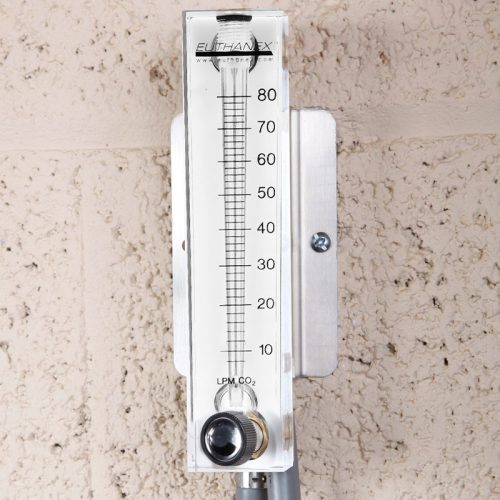 880-A1-BR Euthanex Non-compensated Single Flow Meters